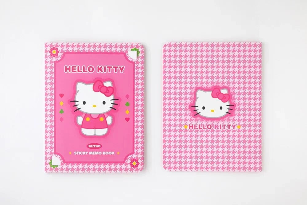 Kawaii HelloKitty Melody Kuromi Cinnamoroll Posted-It Notes Suit Anime ...