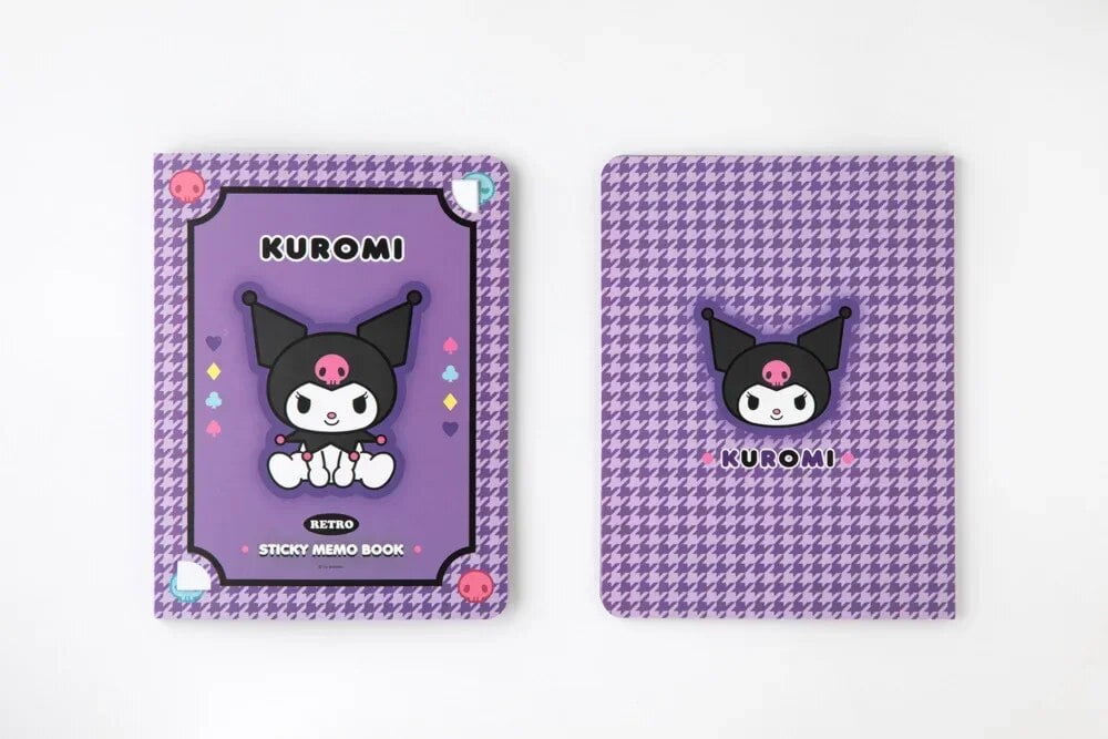 Kawaii HelloKitty Melody Kuromi Cinnamoroll Posted-It Notes Suit Anime ...