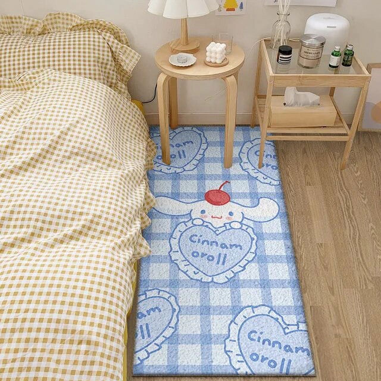 Kawaii Helloed Kittys Carpets for Bedroom Room Mat Area Rug Room Decor ...