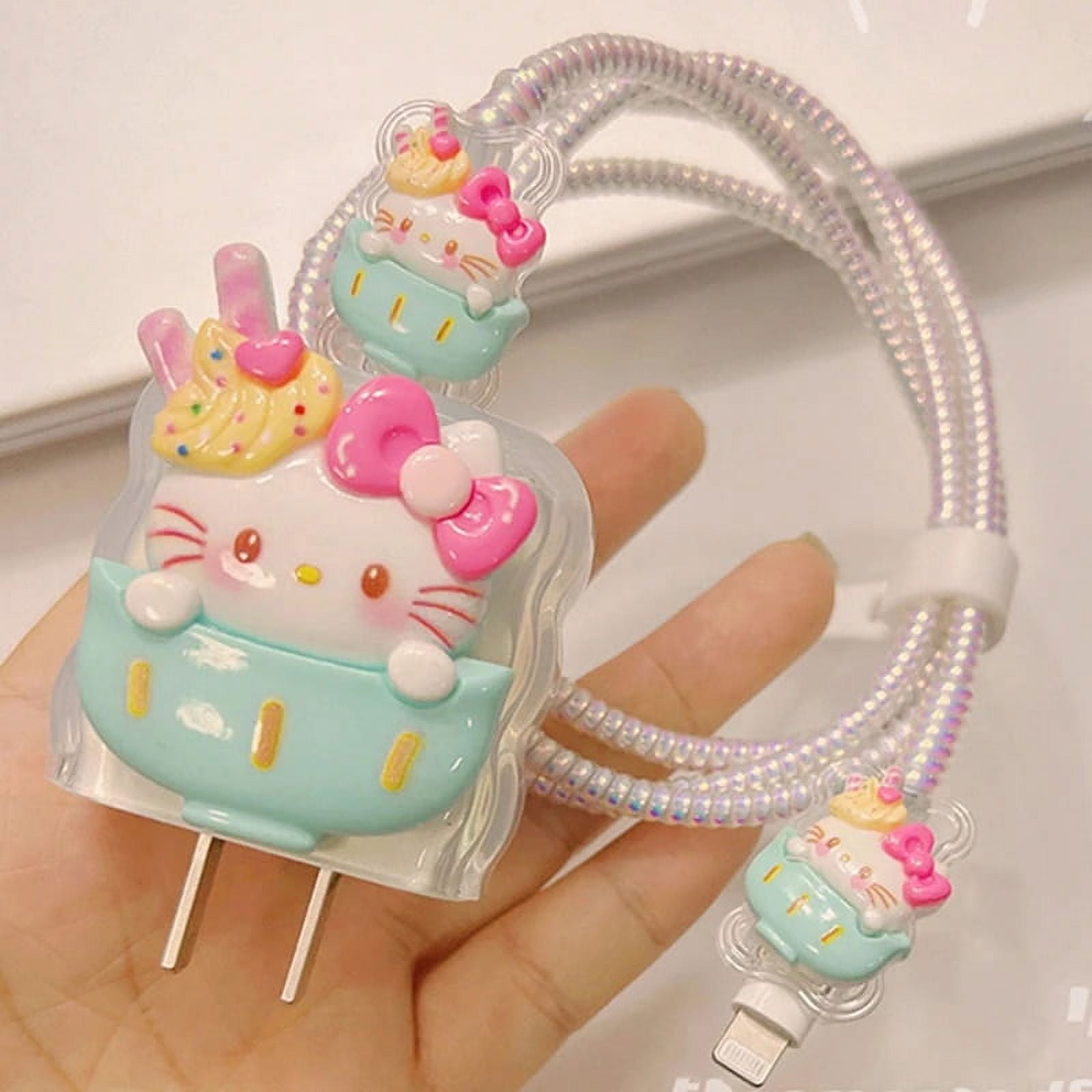 Kawaii Hellokittys 3D Charger Portective Case for Iphone 14 13 12 20W ...