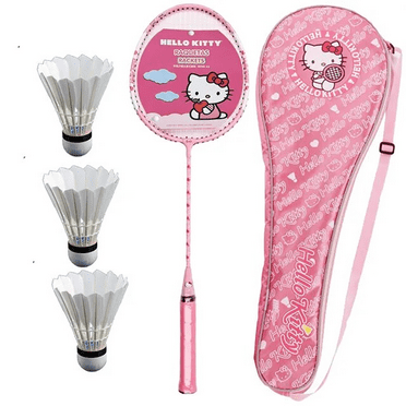 Senston Badminton Rackets Set of 2, Graphite Shaft Badminton Racquets ...