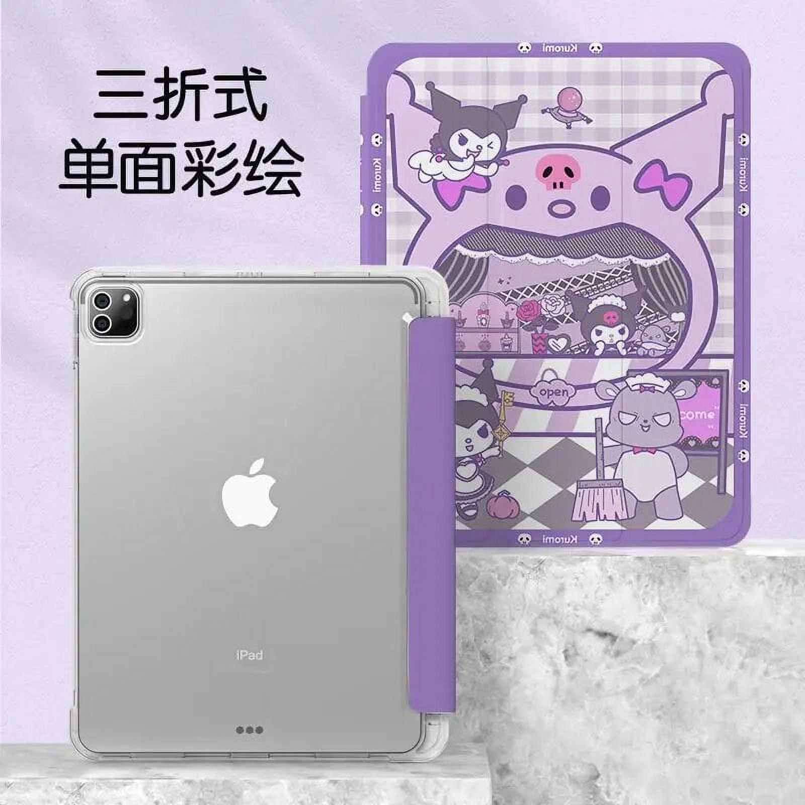 Kawaii Kuromi Littletwinstars Funny Cover for Ipad 2022 2021 2020 2019 ...
