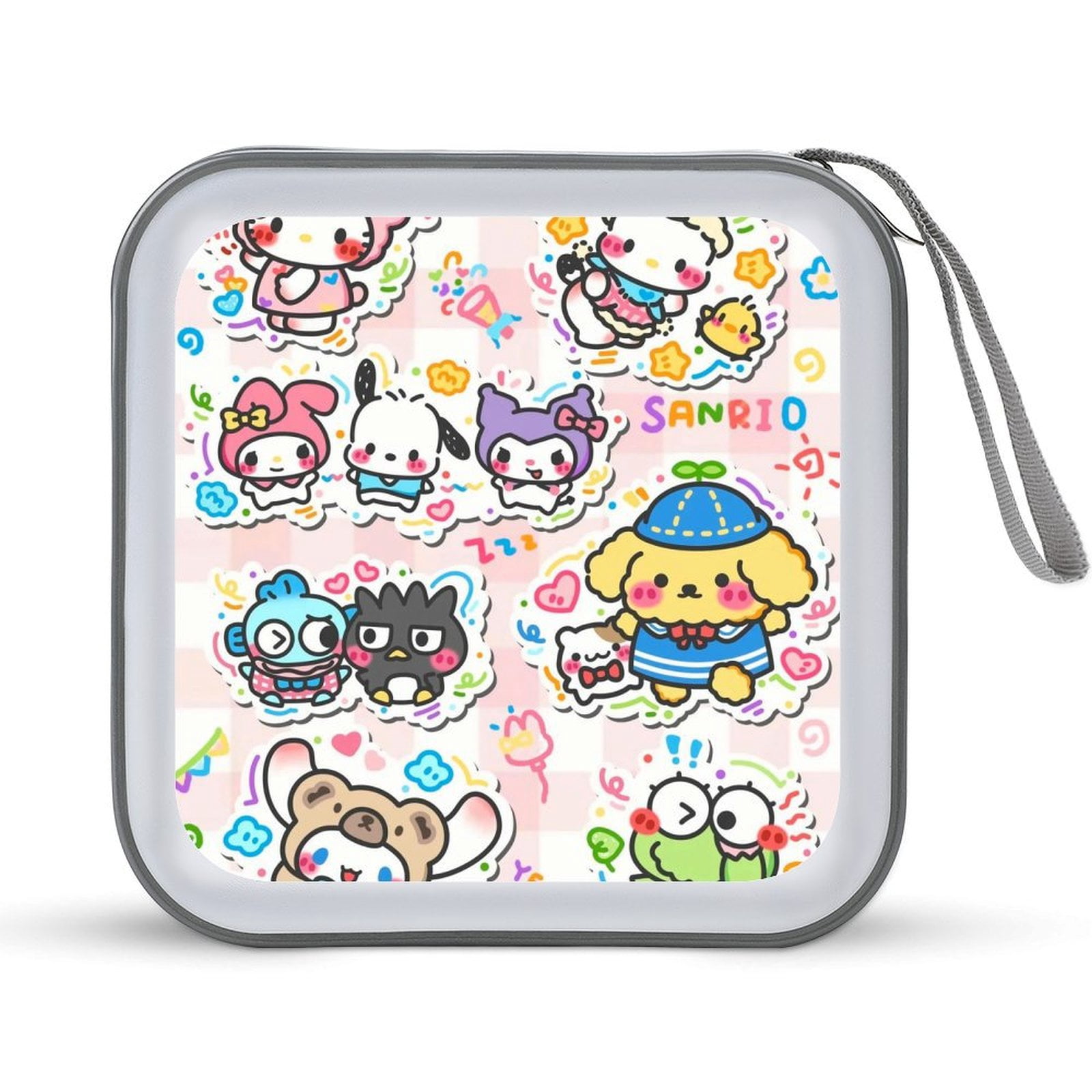 Kawaii Kuromi Melody Hello-Kitty Cinnamoroll 40 Capacity CD Cases ...