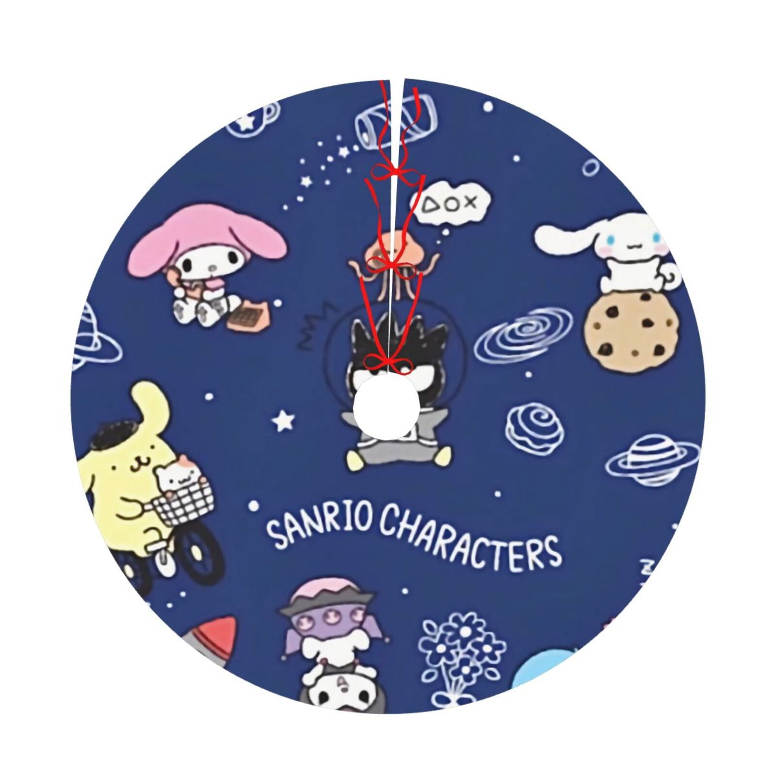 Kawaii Kuromi Melody Hello-Kitty Cinnamoroll Christmas Tree Skirt 30 ...