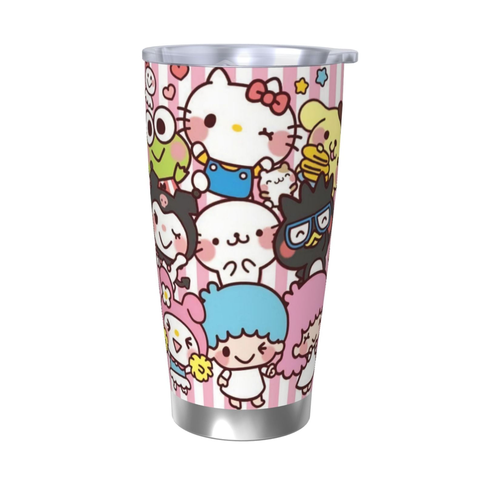 Kawaii Kuromi Melody Hello-Kitty Cinnamoroll Water Bottle,Insulated ...