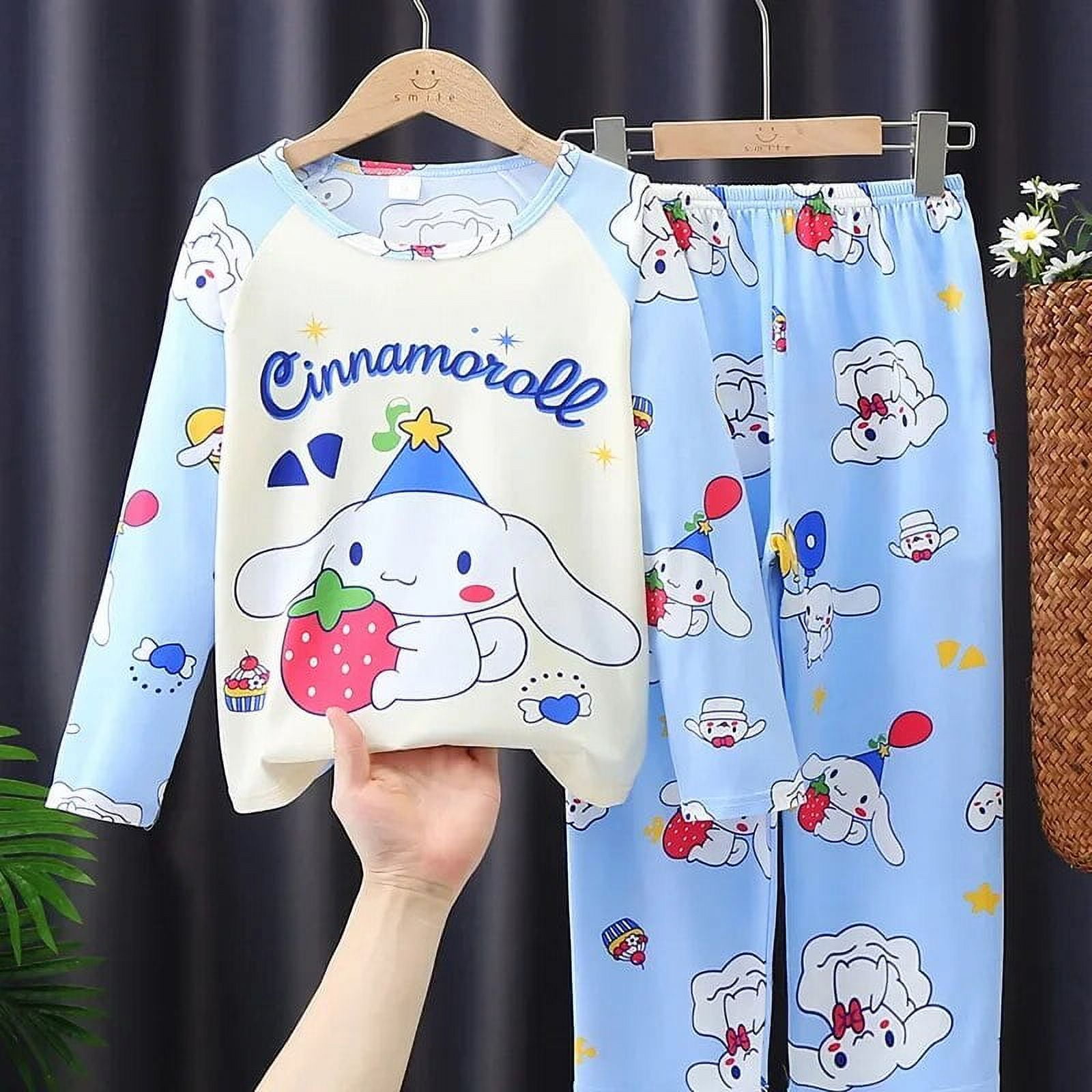 Kawaii Kuromis Cinnamorolls Children Pajamas Sets Anime Girl Boy ...