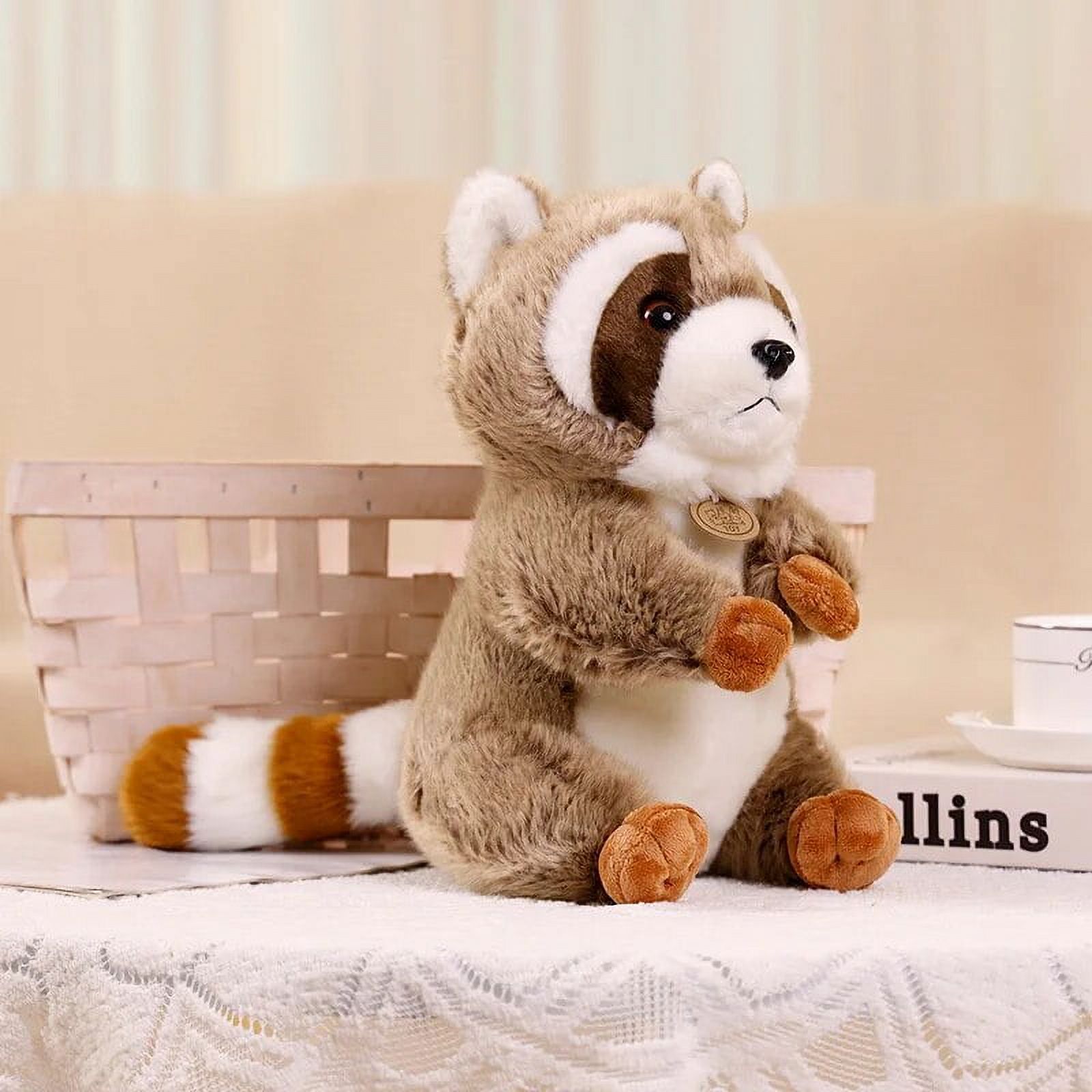 Kawaii Lifelike Wild Animal Brown Squirrel Plushie Stuffed Simulation ...