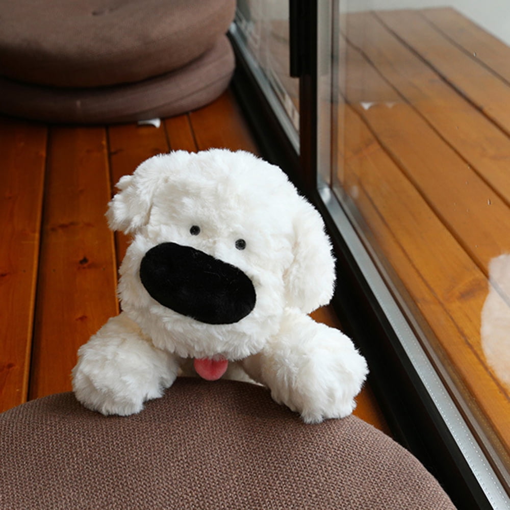 Kawaii Little Dog Plush Toys Realistic Stuffed Doll Lovely Soft Plushie ...