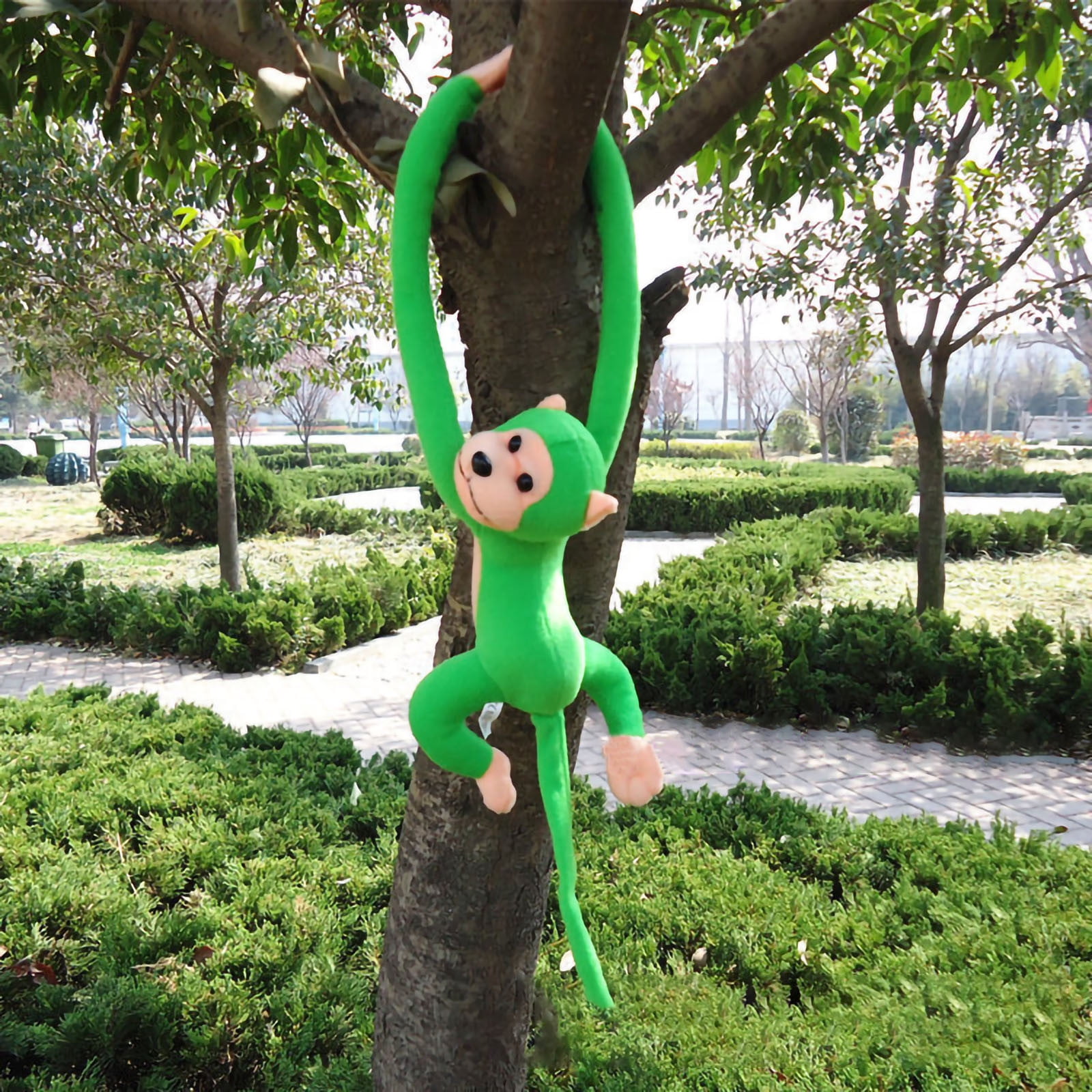 Kawaii Long Arm Tail Monkey Plush Stuffed Animal,23.62inch Hanging ...