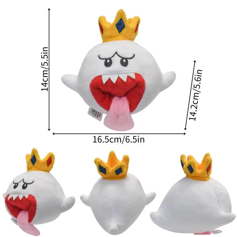 Kawaii Mario Bros Ice Fire Flower Anime Figure Soft Plush Toy Cute ...