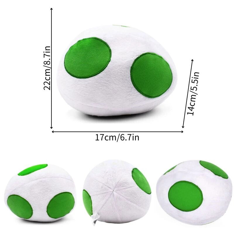 Kawaii Mario Green Blue Pink Black Yoshi Soft Plush Toys Cute Anime ...