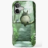 Kawaii Monster Flying Away Japanese Art Design with iPhone 17 to 11 Pro ...