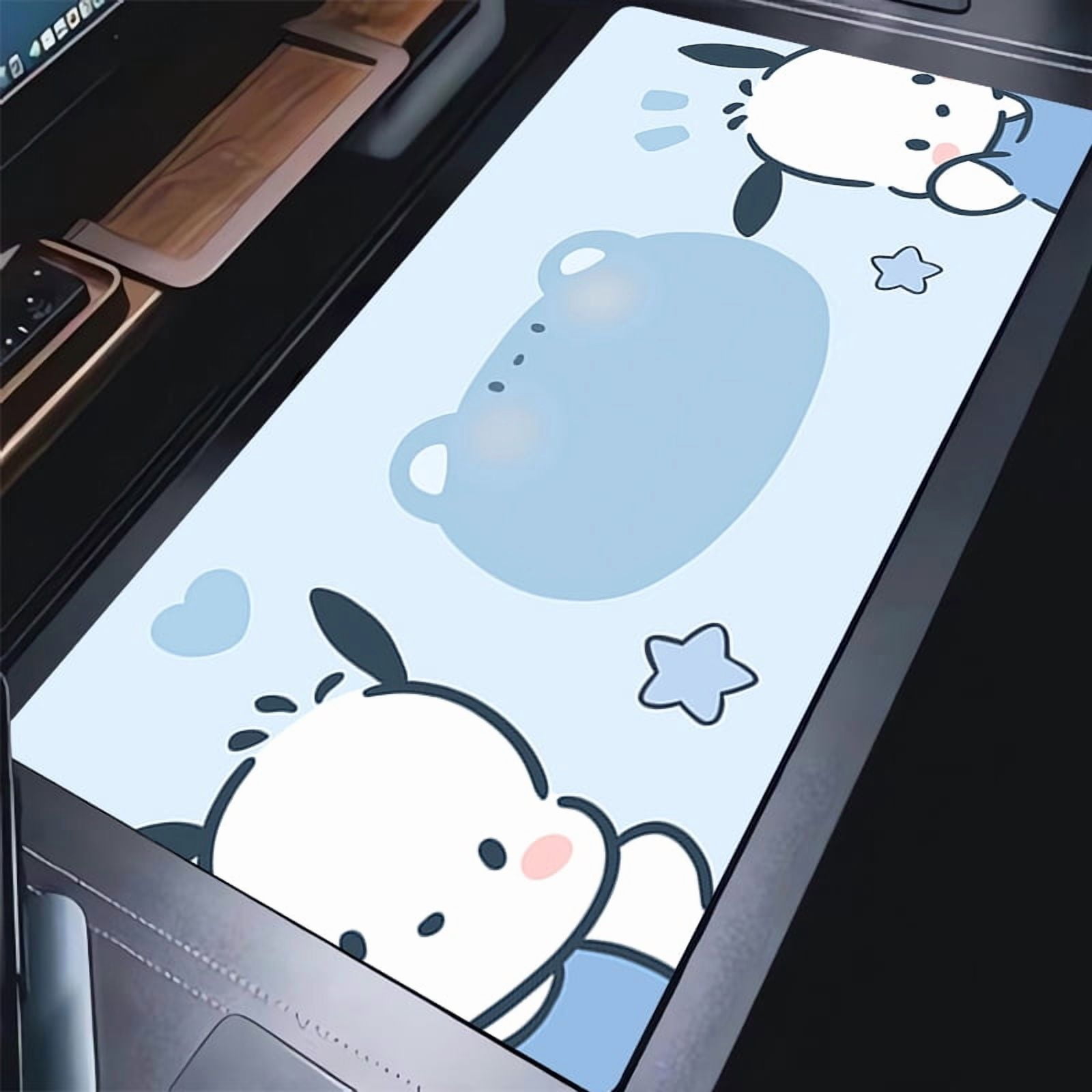 Kawaii Mouse Pad Laptop Cartoon Anime Gaming Keyboard Rug Pochacco ...