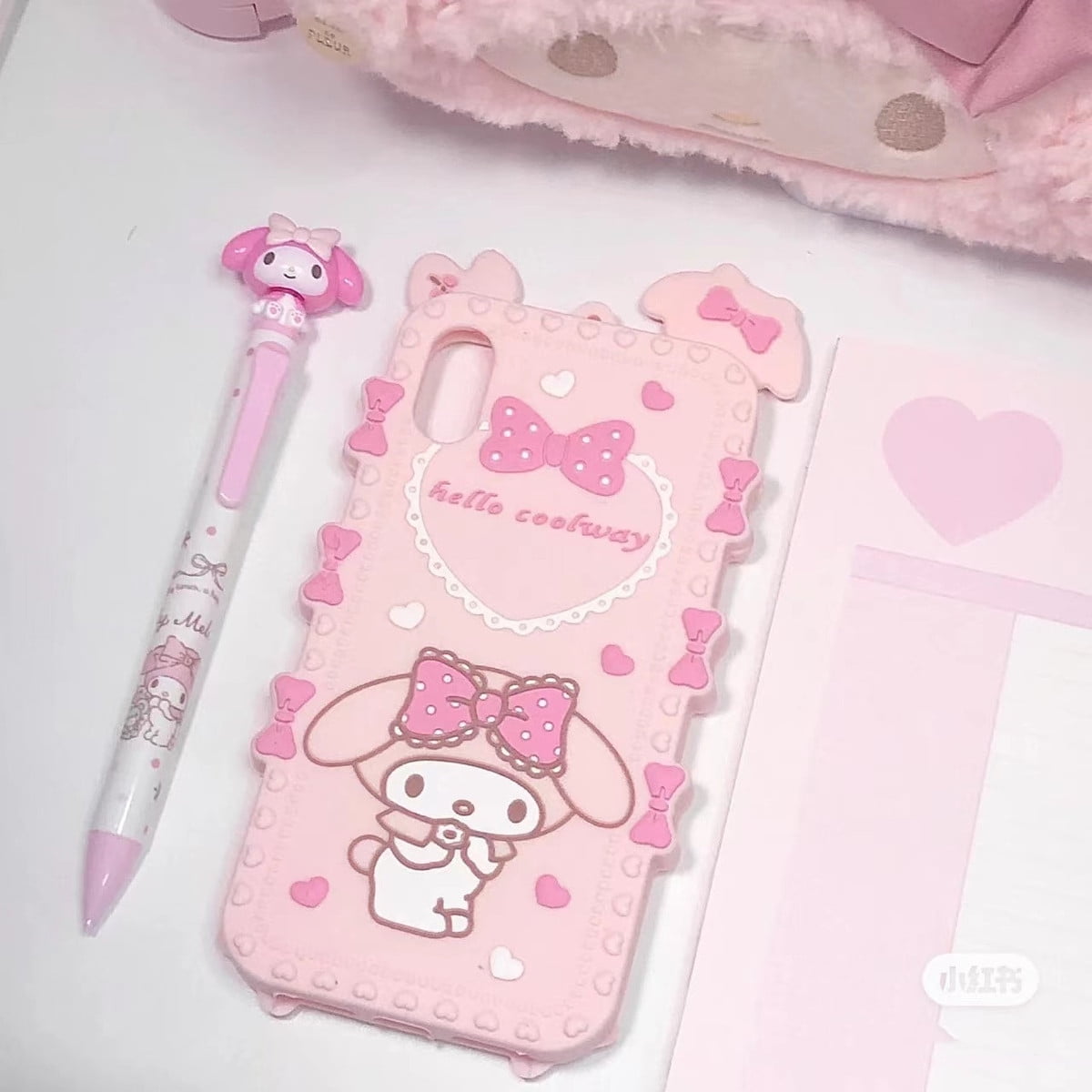 Kawaii My Melody Iphone Case 14 13 12 11 Max Pro Plus Mini Anime ...