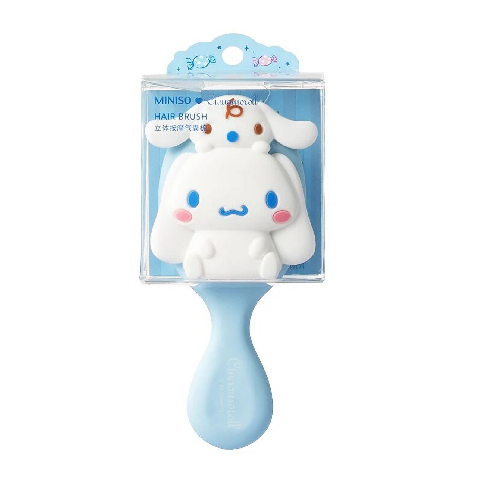 Kawaii New Miniso Sanrio Kuromi Melody Pattern Massage Airbag Comb Mini ...