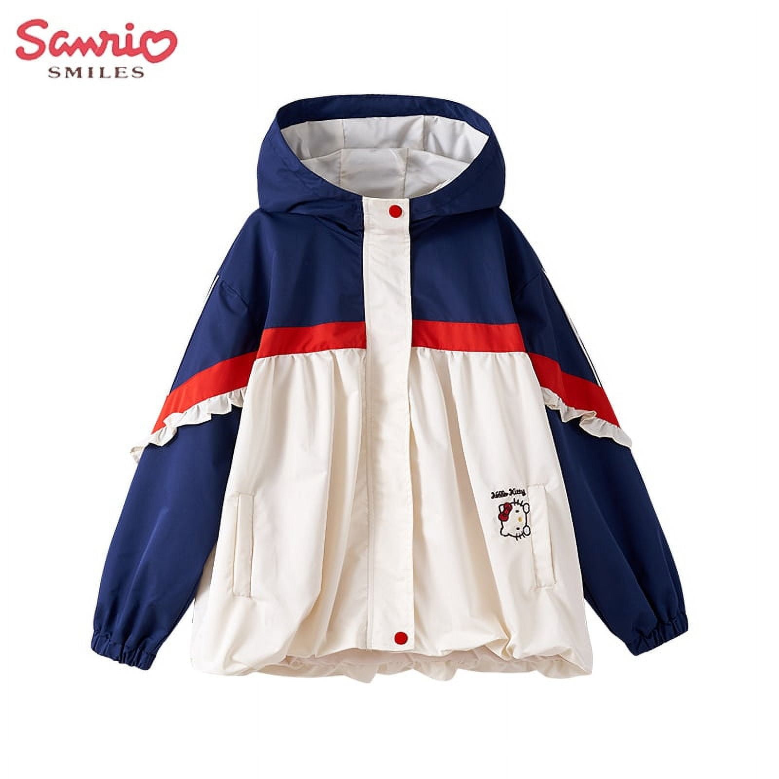 Kawaii New Sanrio Hello Kitty Children Rash Jacket Anime Y2K Cartoon ...