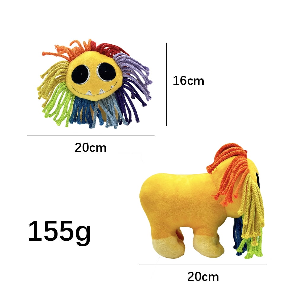 Kawaii Nightmare Critters Plush Colorful Lion Toy Stuffed Nightmare ...