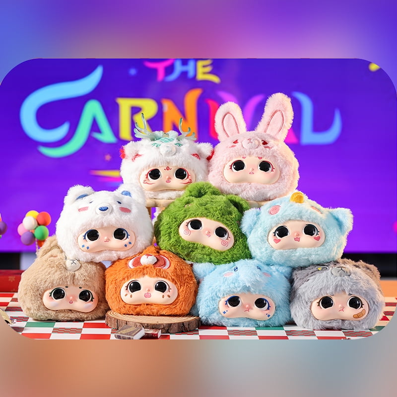 Kawaii Nommi Plush Blind Box, Cute Nommi Blind Box Figures, Random ...