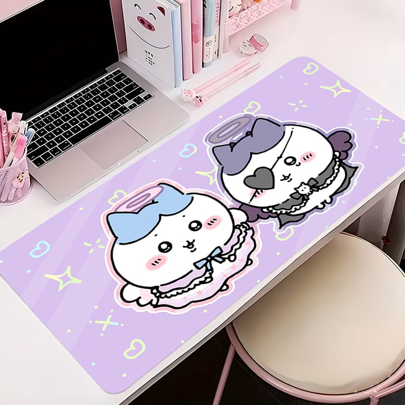Kawaii Office Deskmat Large Mouse Pad Non-Slip Chiikawa Anime Mousepad ...