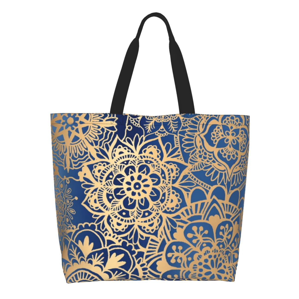 Kawaii Om Symbol Shopping Tote Bags Reusable Yoga Spiritual Meditation ...