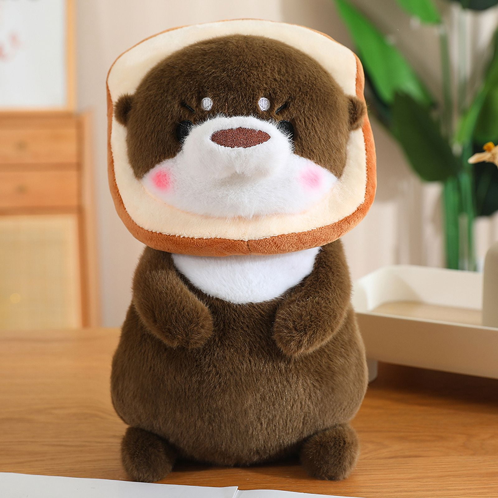 Kawaii Otter Plush Toy Lovely Otter Turn to Dinosaur Rabbit Unicorn ...