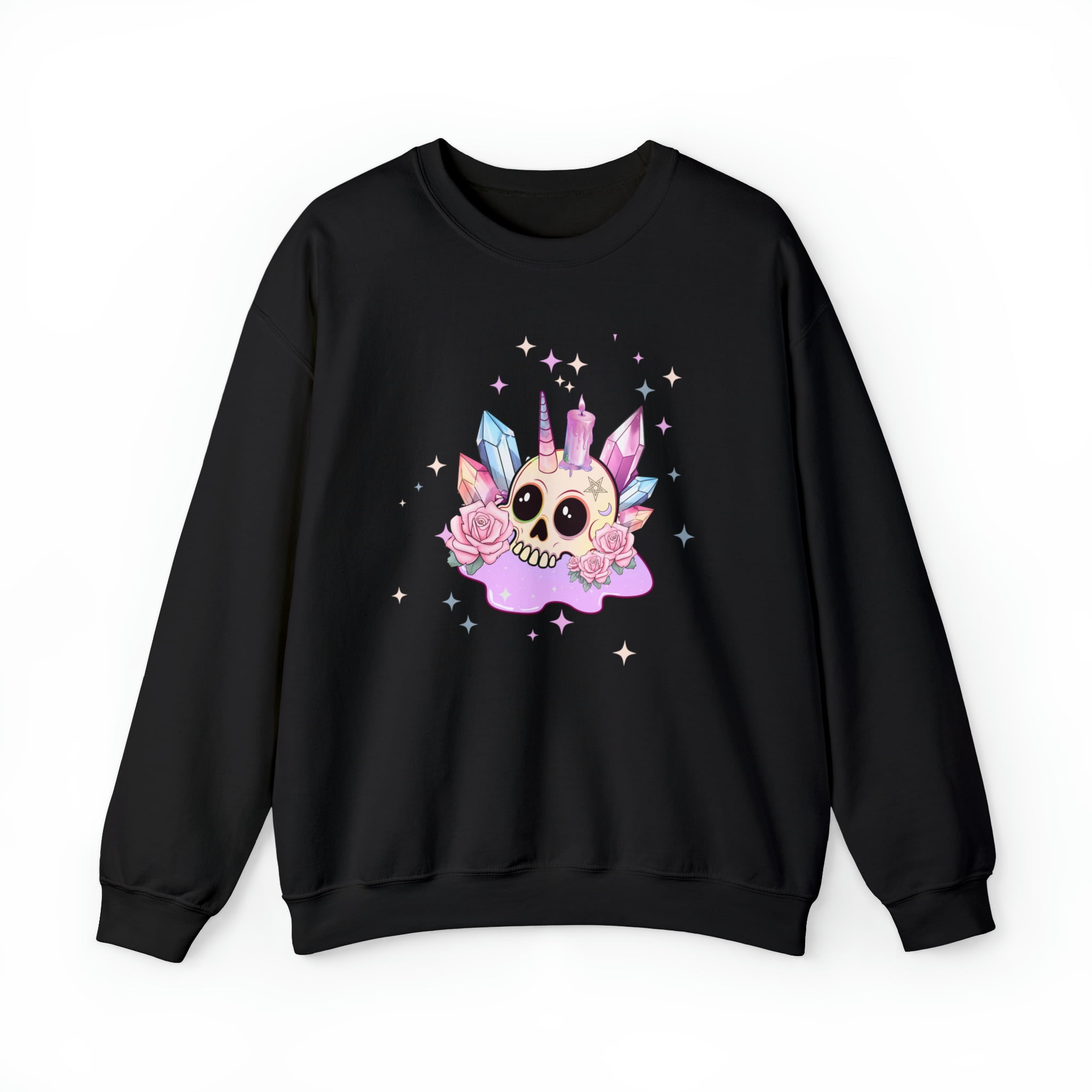 Kawaii Pastel Goth Unicorn Skull Shirt, Harajuku Pastel Goth Skull ...