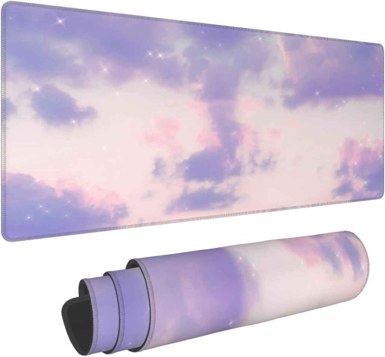 Kawaii Pastel Mouse Pad XL Large Gaming Mouse Pad Long Desk Pad ...