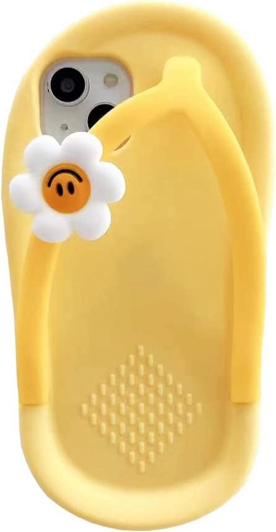 Kawaii Phone Cases Apply to iPhone 13 Pro Max,Cute Cartoon Yellow ...