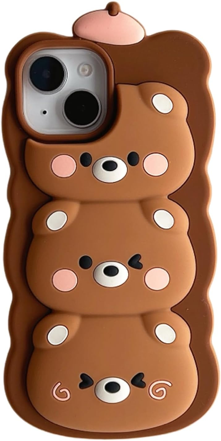 Kawaii Phone Cases for iPhone 13,Cute Cartoon Taiyaki Phone Case 3D ...