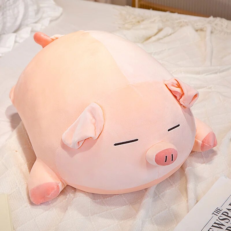 Kawaii Pink Piglet Plush Toy Stuffed Animal Cute Pig Soft Doll Giant ...