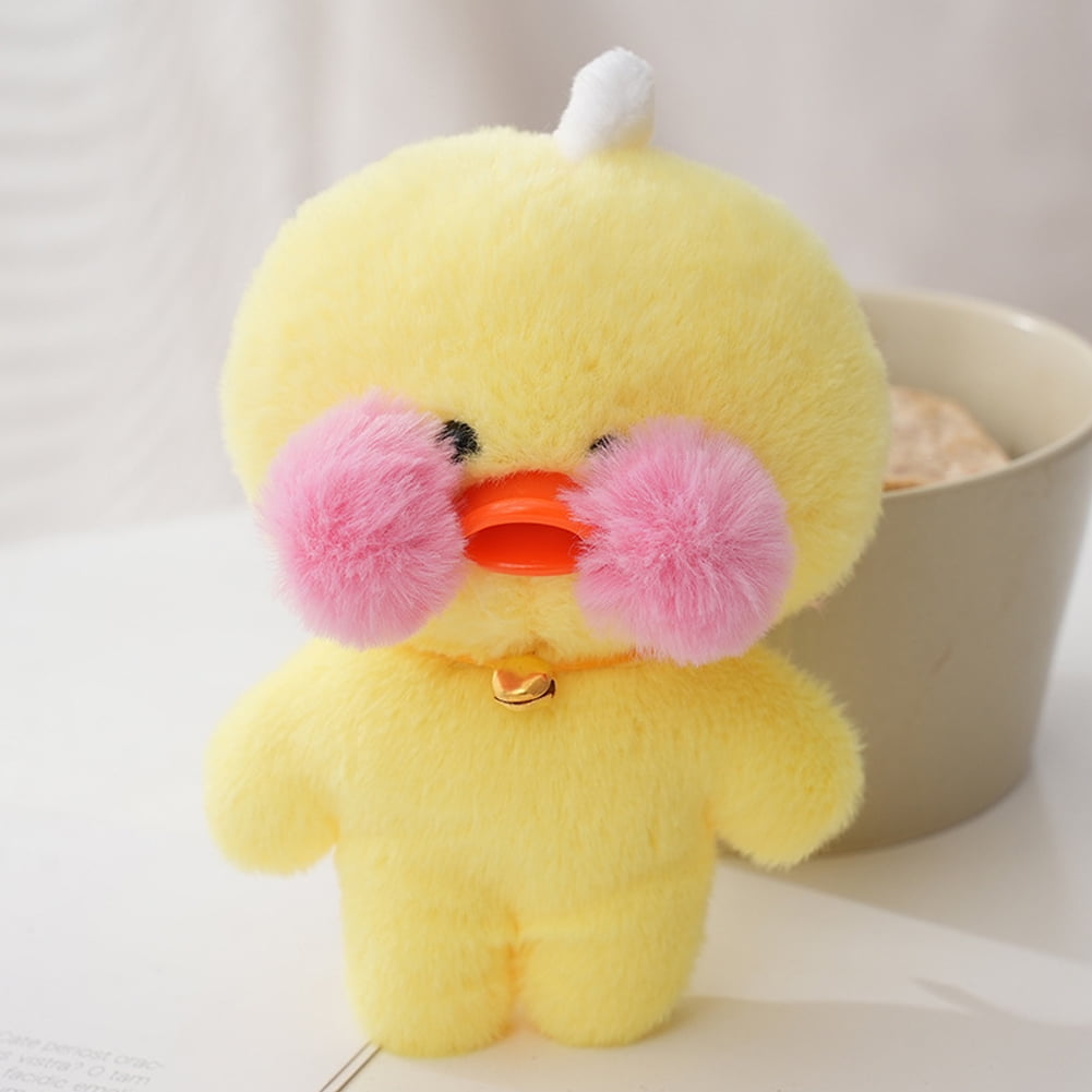 Kawaii Plush Duck Keychain Pendant Stuffed Blush Ducks Doll Pendant ...