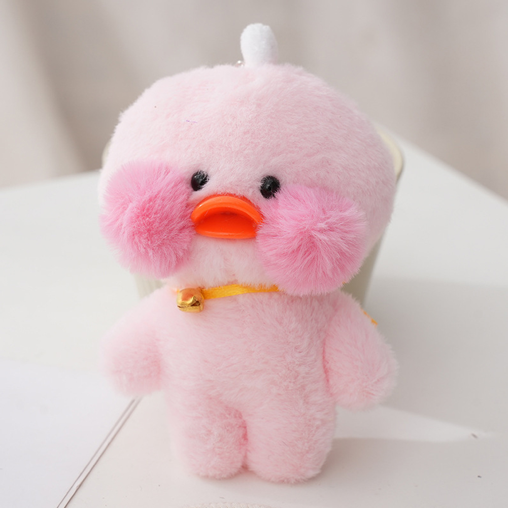 Kawaii Plush Duck Keychain Pendant Stuffed Blush Ducks Doll Pendant ...