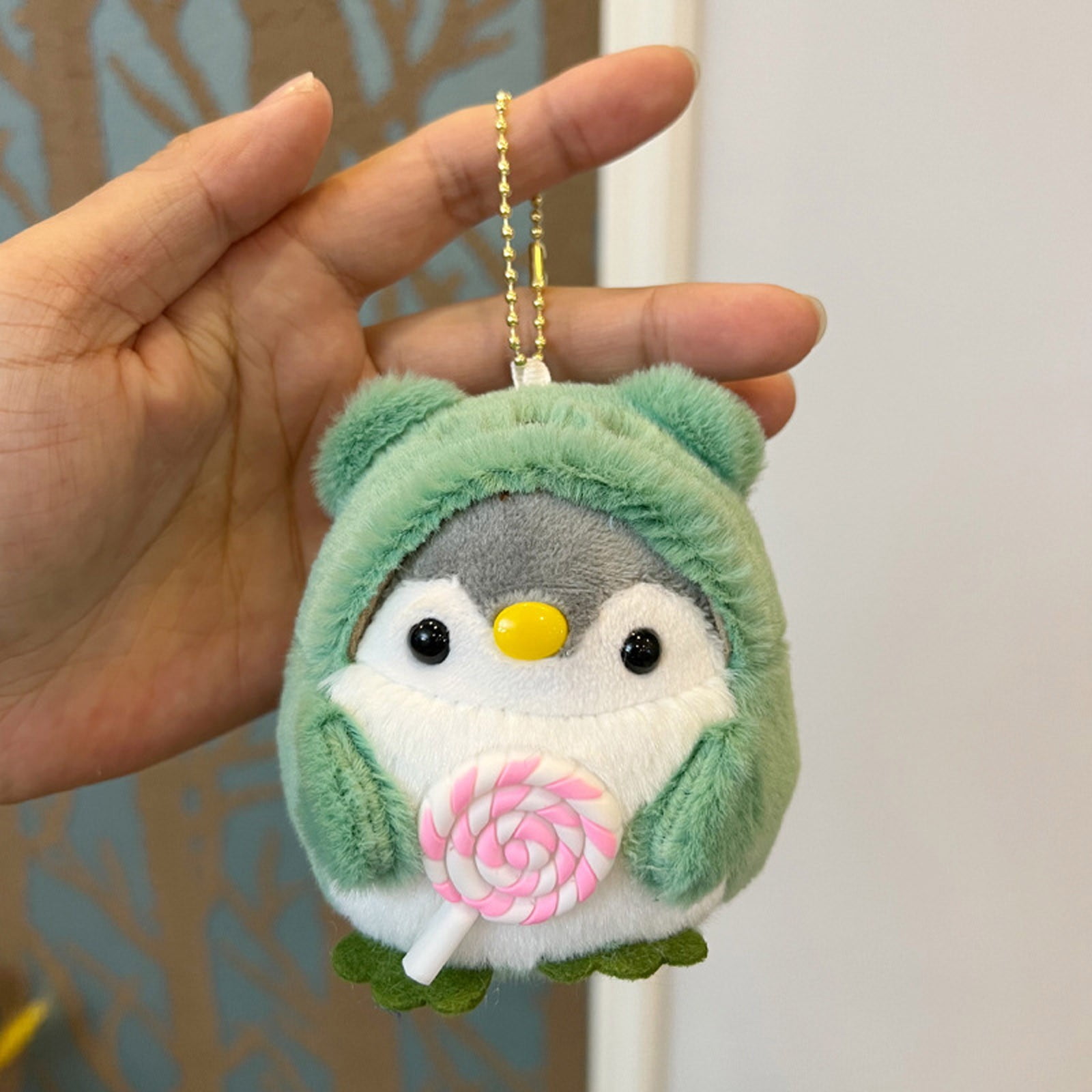 Kawaii Plush Penguin Keychain for Purse Fairycore Stuffed Animal ...