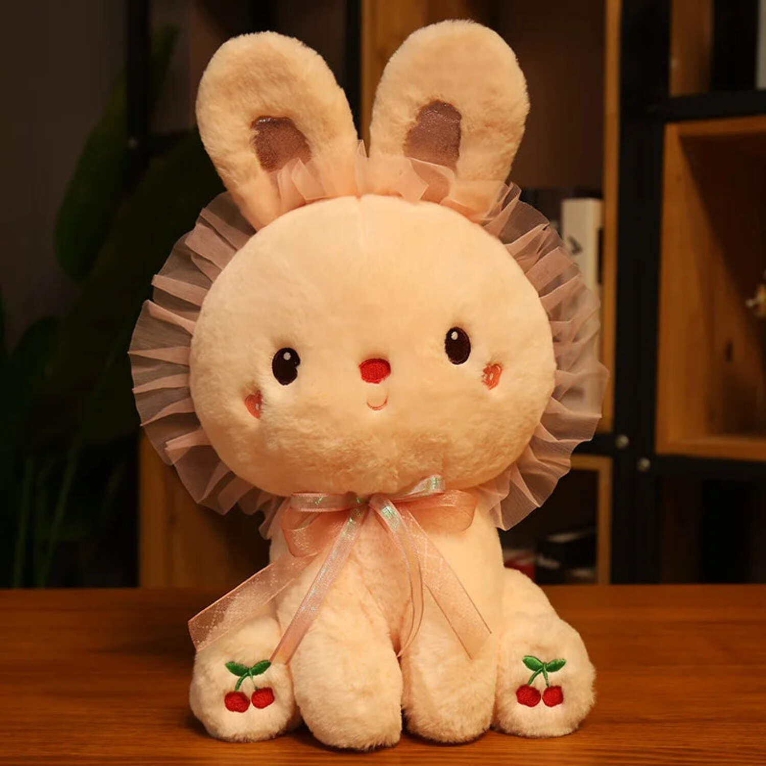 Kawaii Plush Rabbit Toy Stuffed Animals Lolita Style Rabbit Soft Doll ...