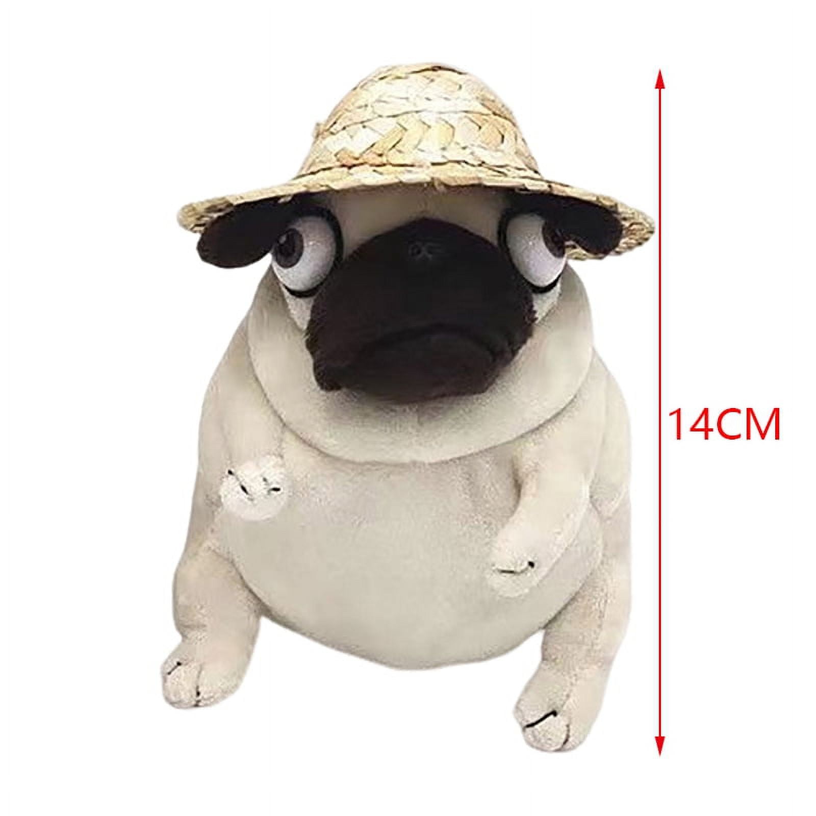 Kawaii Plush Toys 10/14CM Ugly And Cute Sand Dog Sitting Pug Dogs Toy ...