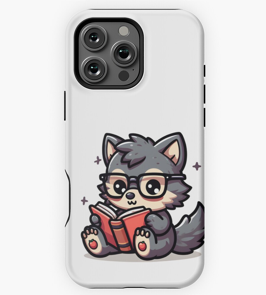 Kawaii Precious Werewolf A Pair Of Nerdy Glasses GA11395 Phone Case for ...