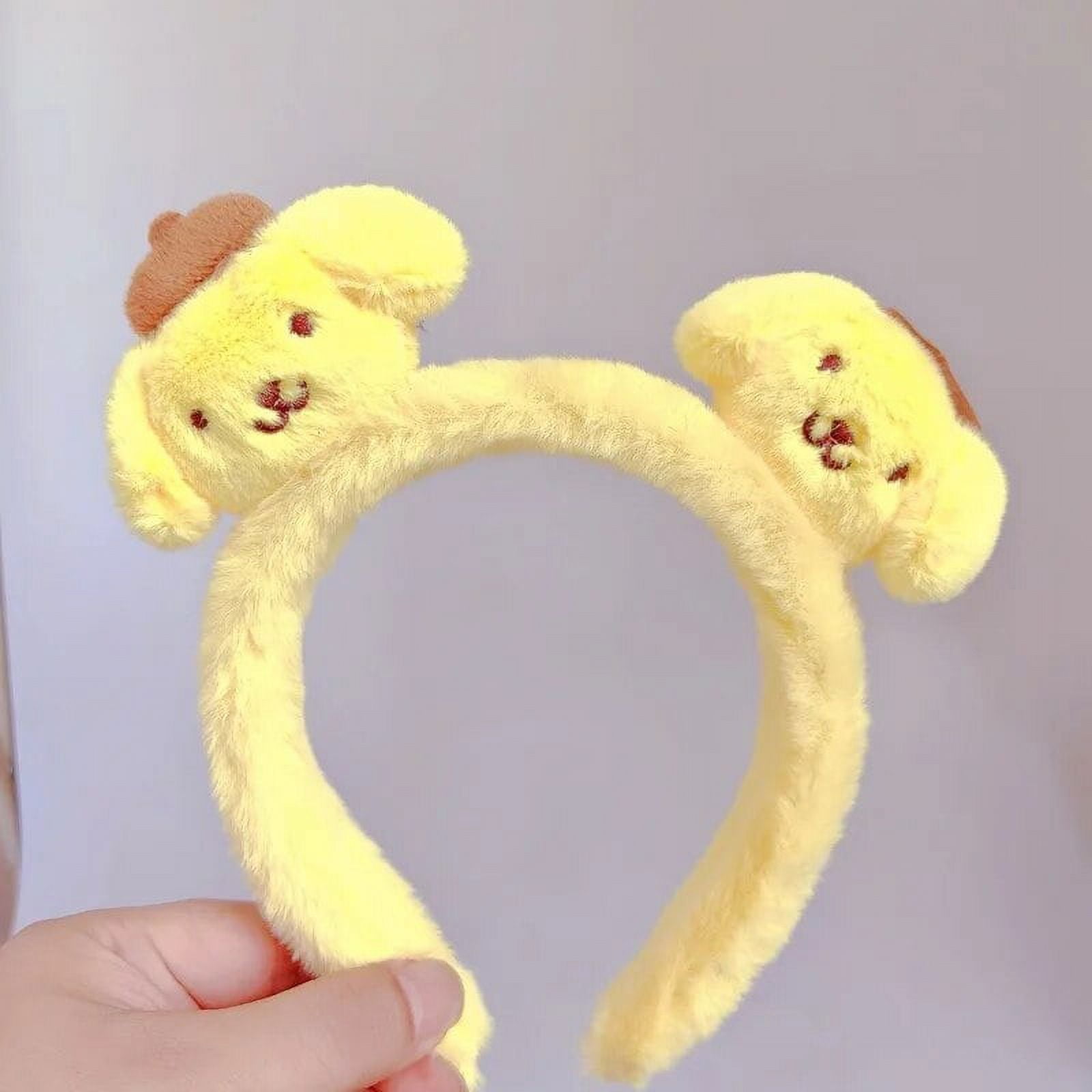 Kawaii Sanrio Accessories Hello Kitty Makeup Wash Hair Ring Kuromi ...