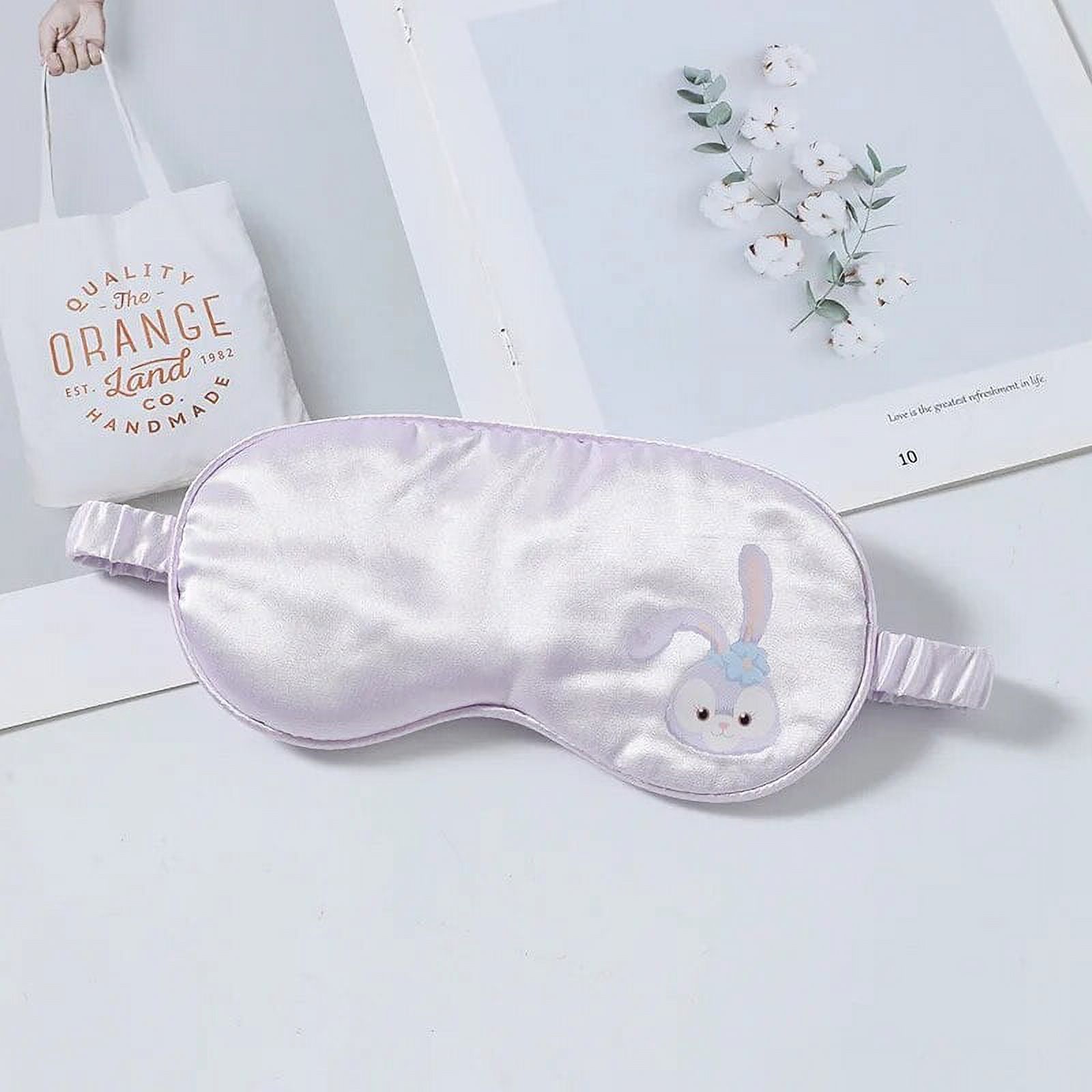 Kawaii Sanrio Anim Ereal Silk Eyeshade Cute My Melody Kuromi ...