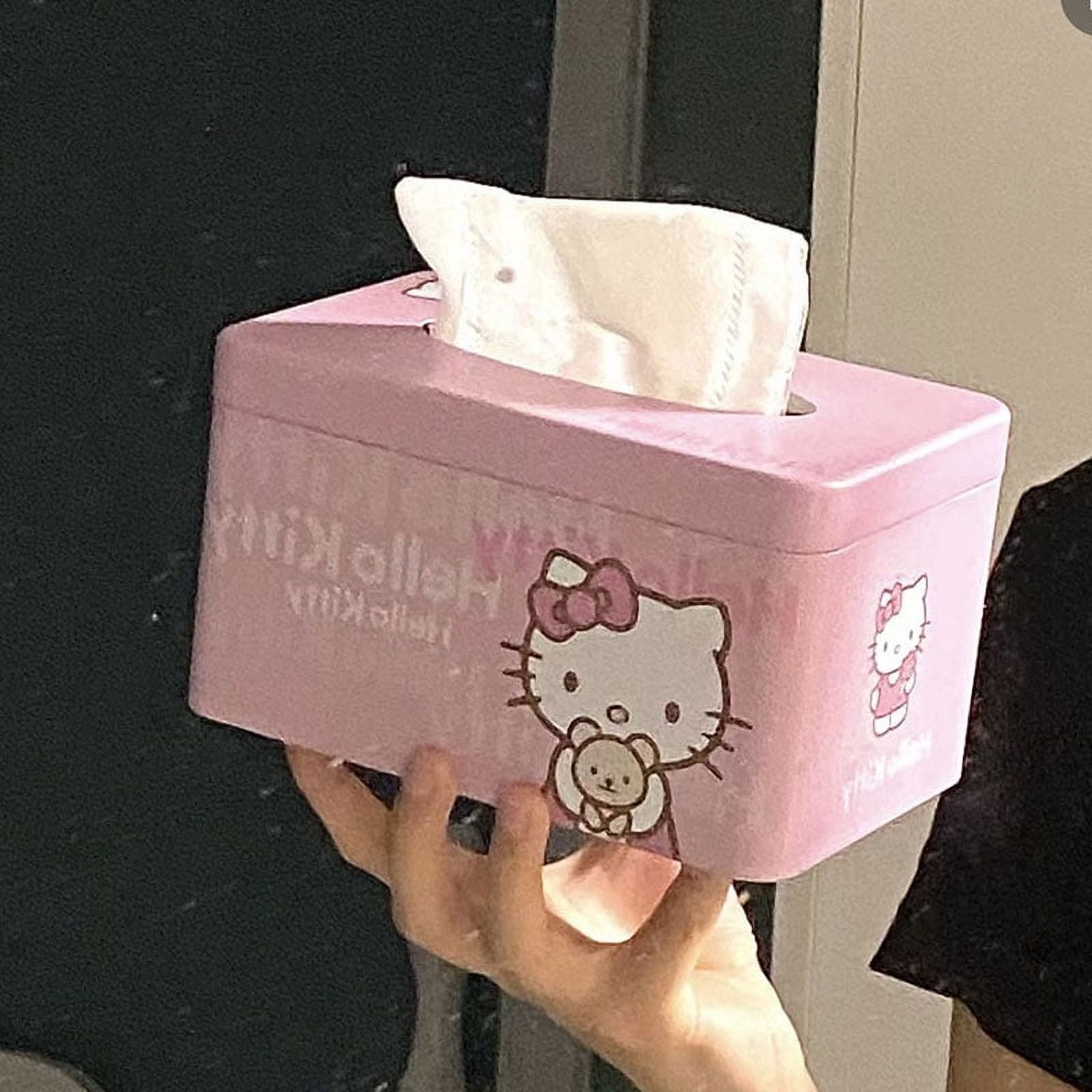 Kawaii Sanrio Anime Drawer Box Cute Hello Kitty Cartoon Ins High ...