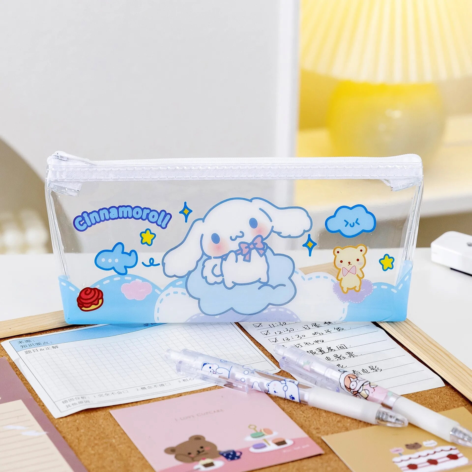 Kawaii Sanrio Anime Kuromi My Melody Pen Case Pompompurin Cute Cartoon ...