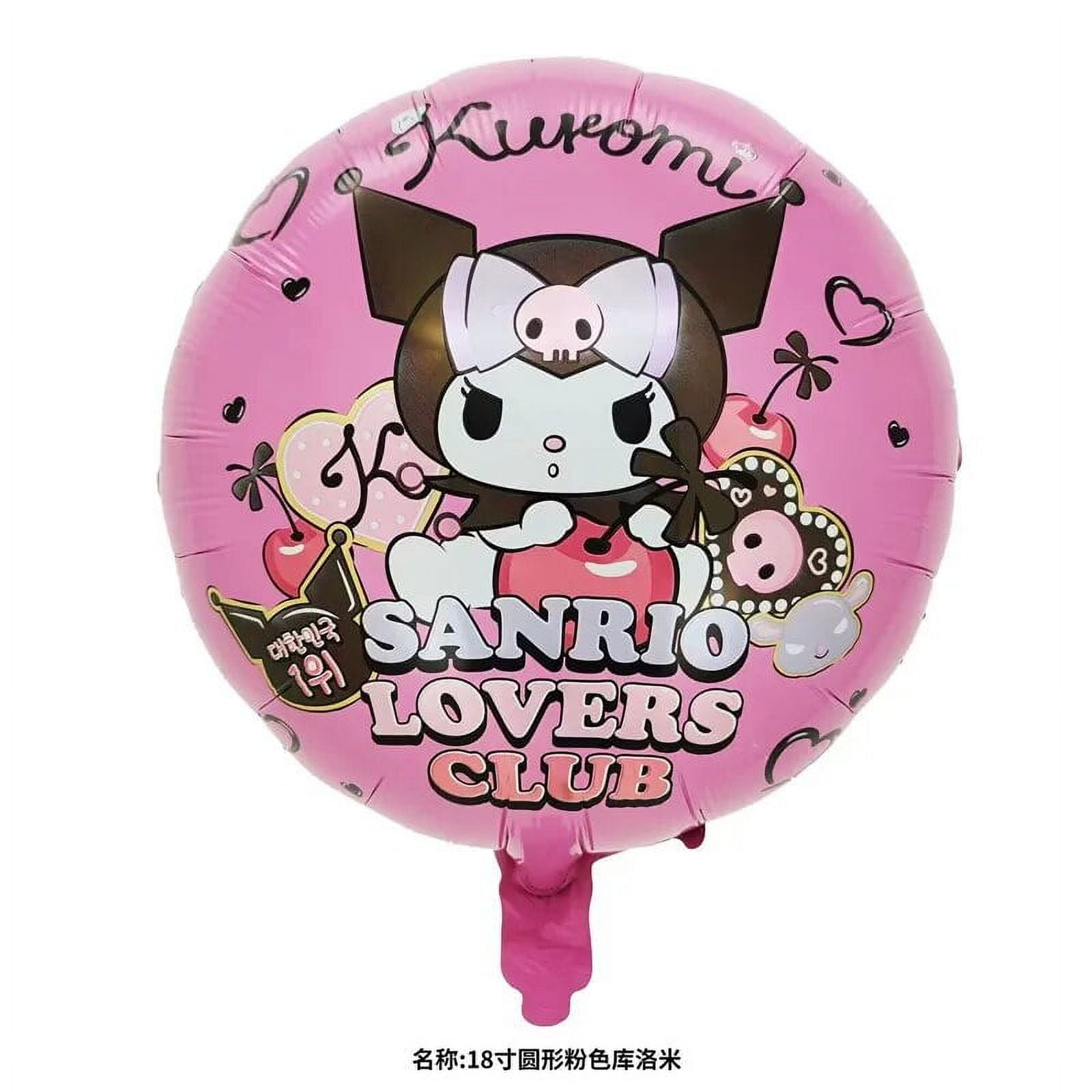 Kawaii Sanrio Balloons Cute Hello Kitty My Melody Kuromi Anime Cartoon ...