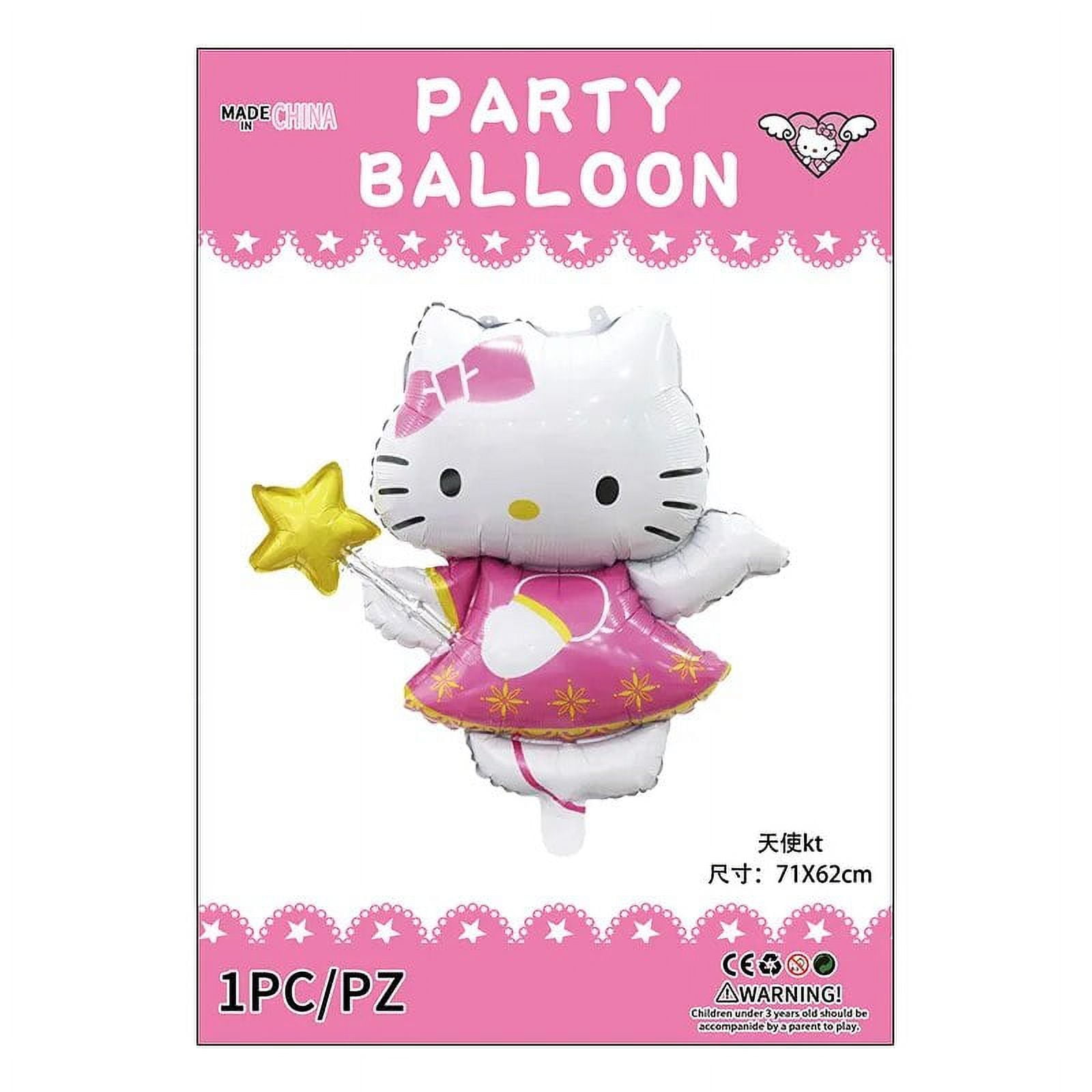 Kawaii Sanrio Cartoon HelloKitty Aluminum Film Balloon Girl's Birthday Party Decoration ...