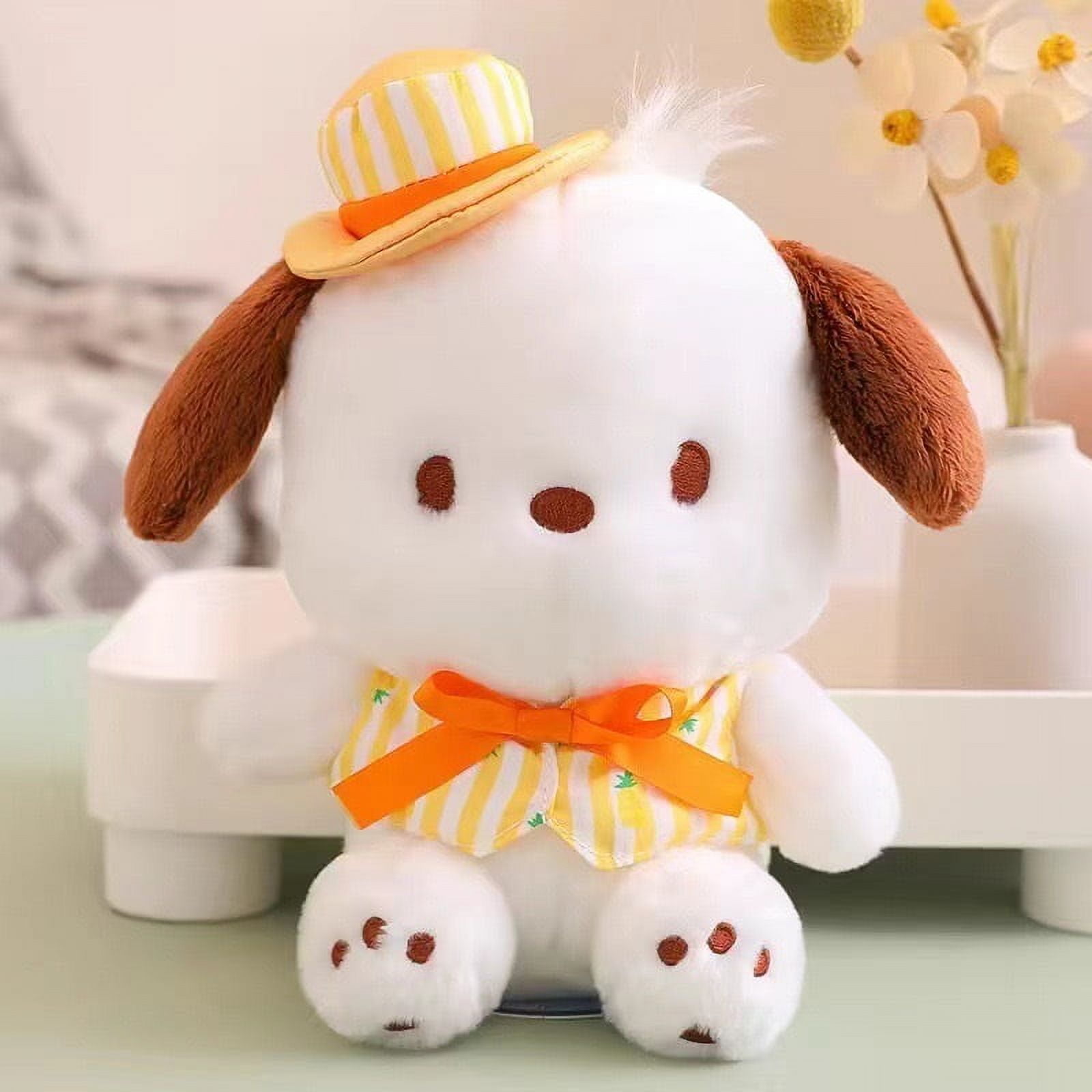 Kawaii Sanrio Cartoon Pochacco Peripheral Plush Dolls Are Perfect ...