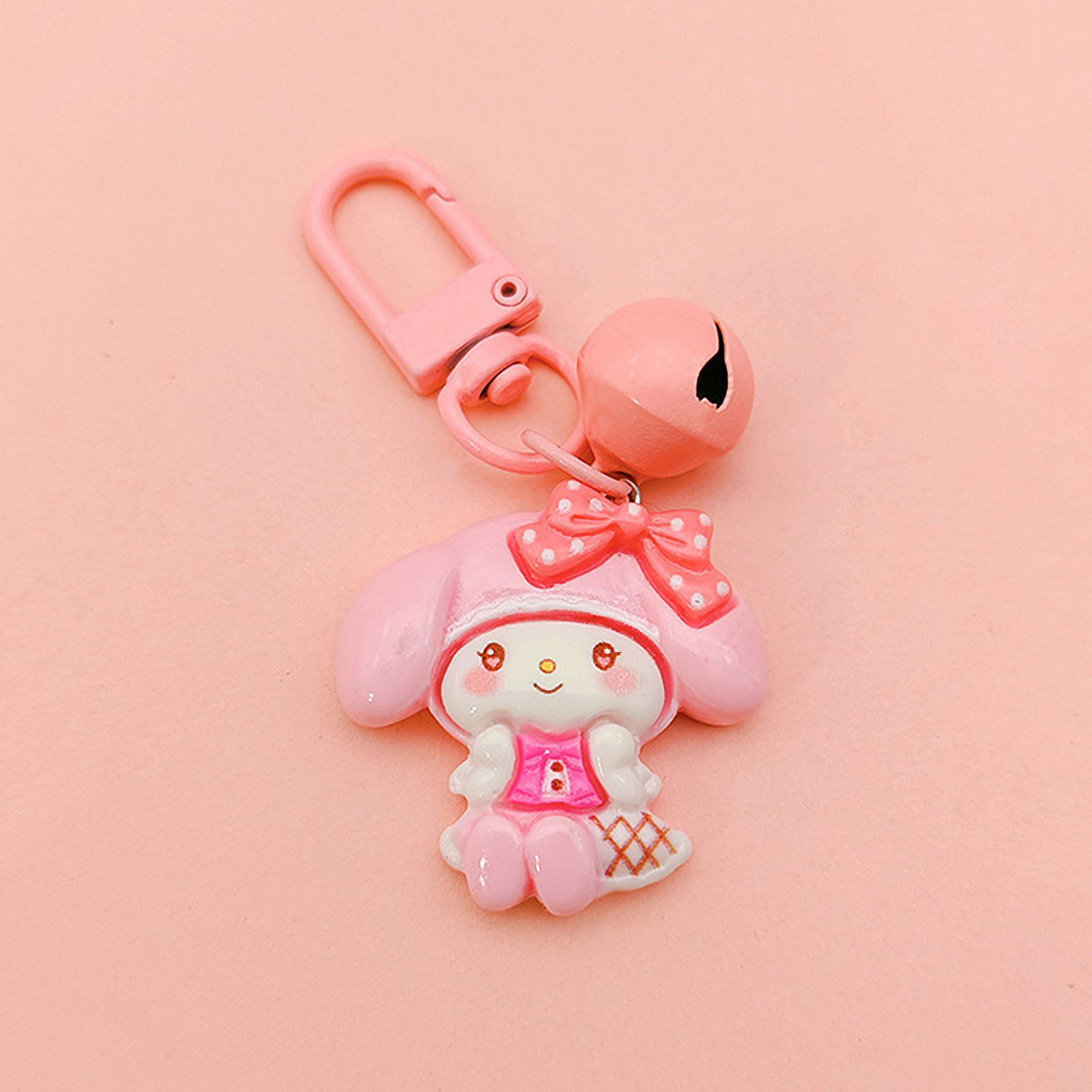 Kawaii Sanrio Cute Hello Kitty Kuromi My Melody Keychain Gift Pendant ...