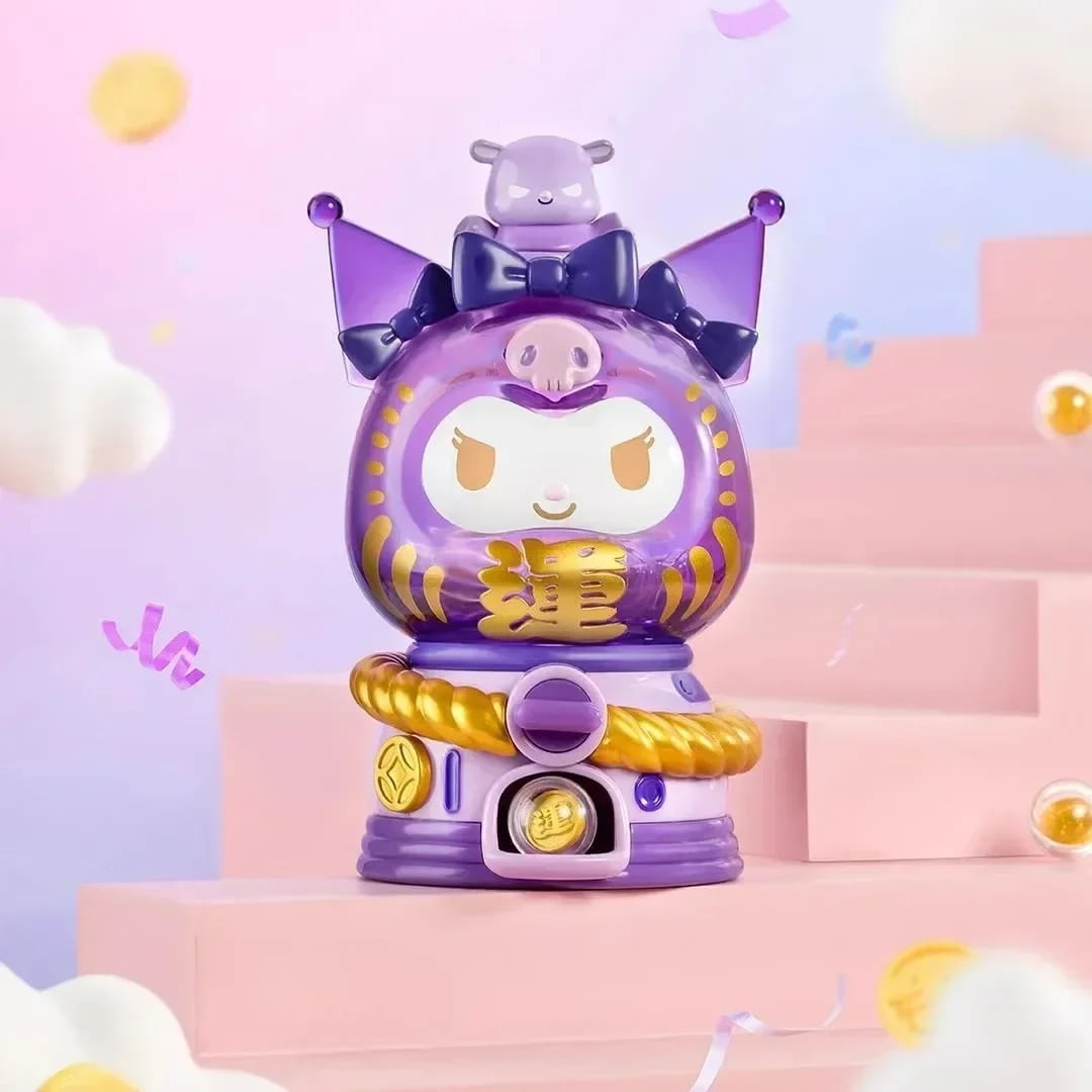 Kawaii Sanrio Egg Twisting Figure Cinnamoroll Pochacco Tumbler Purin ...