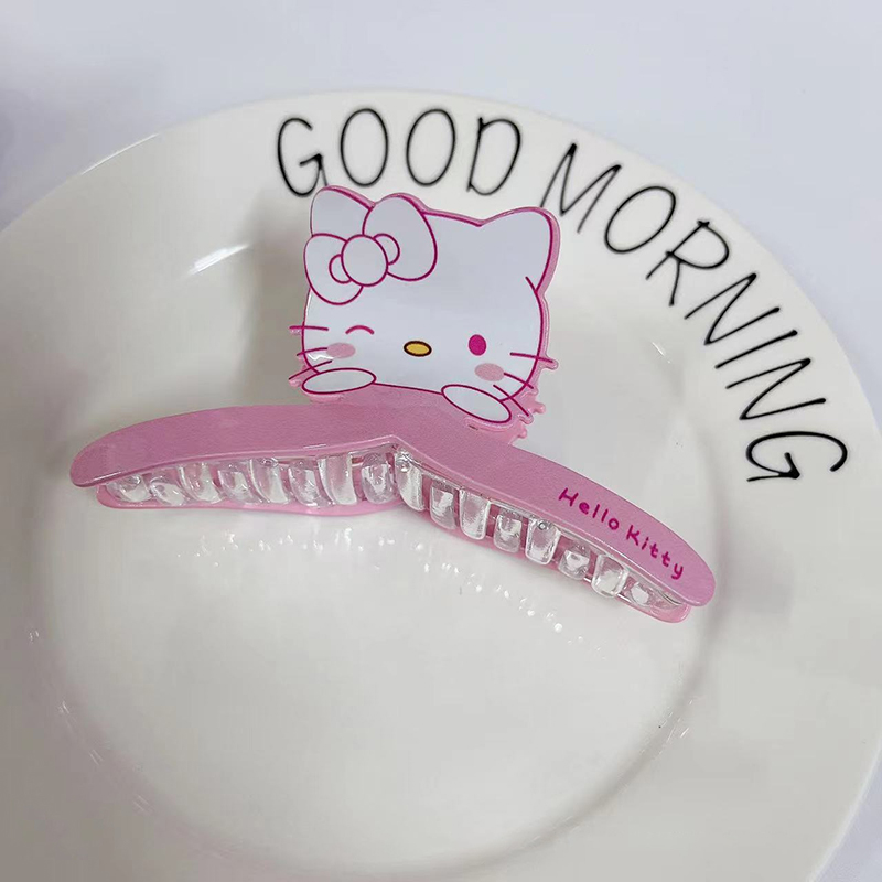 Kawaii Sanrio Hair Claw Cute Cartoon Anime Claw Clamp Lovely Kuromi ...