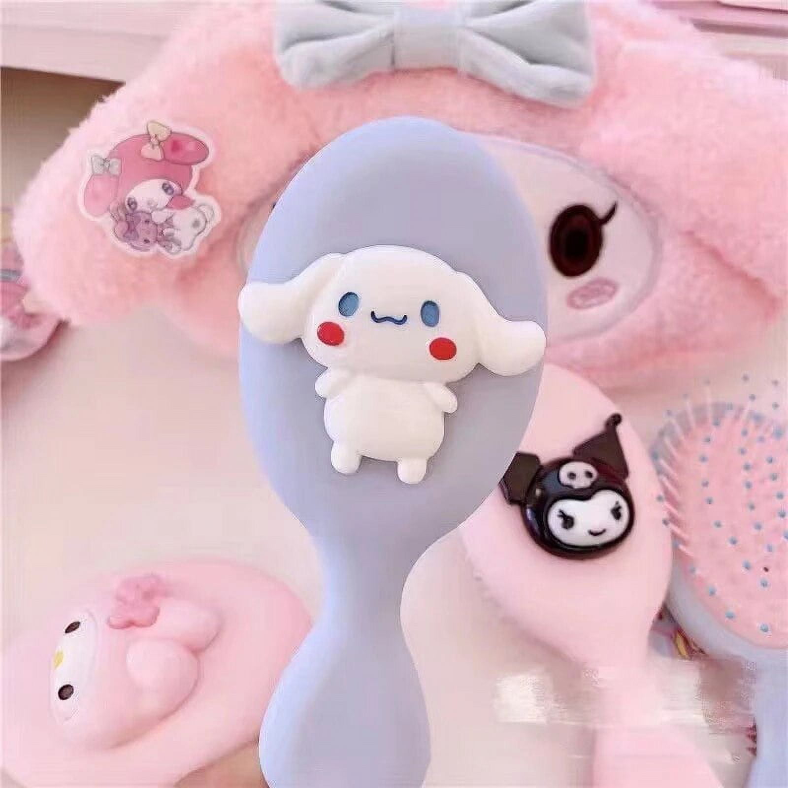 Kawaii Sanrio Hello Kitty Airbag Comb Anime Kuromi My Melody Rib ...