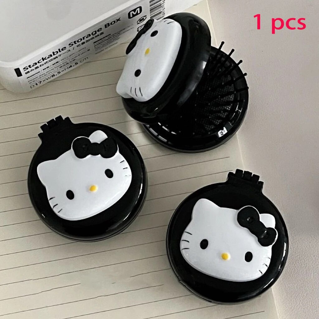 Kawaii Sanrio Hello Kitty Airbag Comb Anime Kuromi My Melody Rib ...