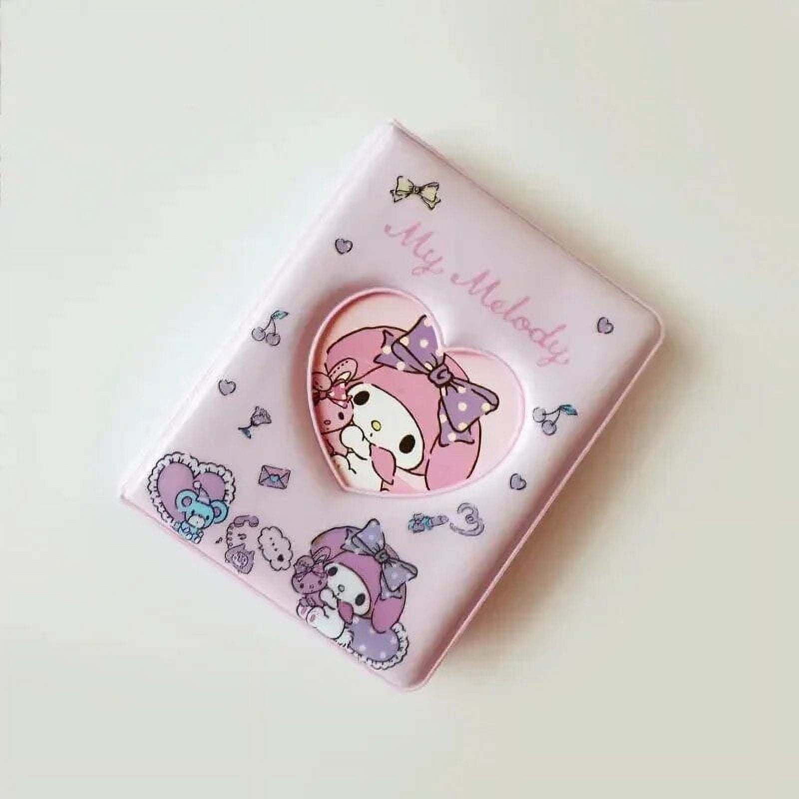 Kawaii Sanrio Hello Kitty Card Book Photo Album Anime Kuromi Melody ...