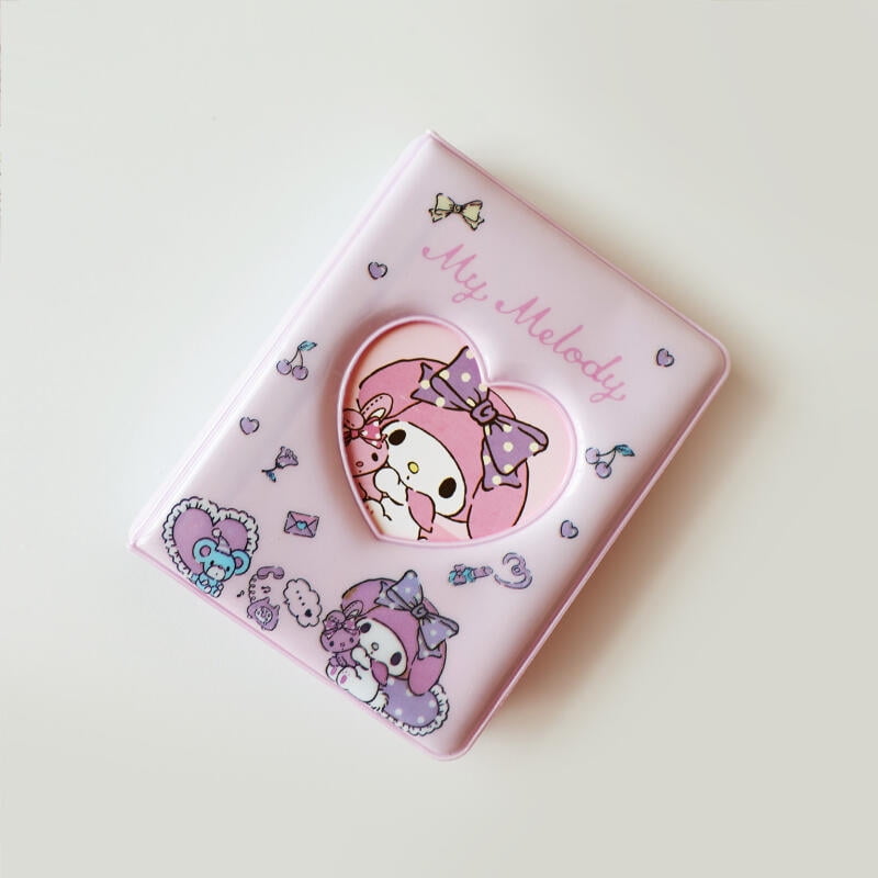 Kawaii Sanrio Hello Kitty Card Book Photo Album Anime Kuromi Melody ...